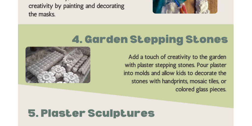 Fun and Creative Plaster Crafts for Kids by PM Plaster Craft by PM ...