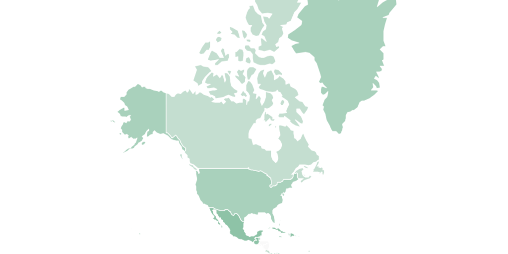 North America Map by Mainul Riel - Infogram