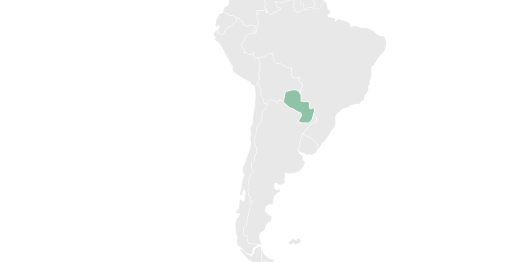 South America Map by Departamento de Bioestadistica Incan Paraguay ...
