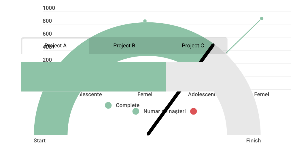 Semi circle Chart - Infogram