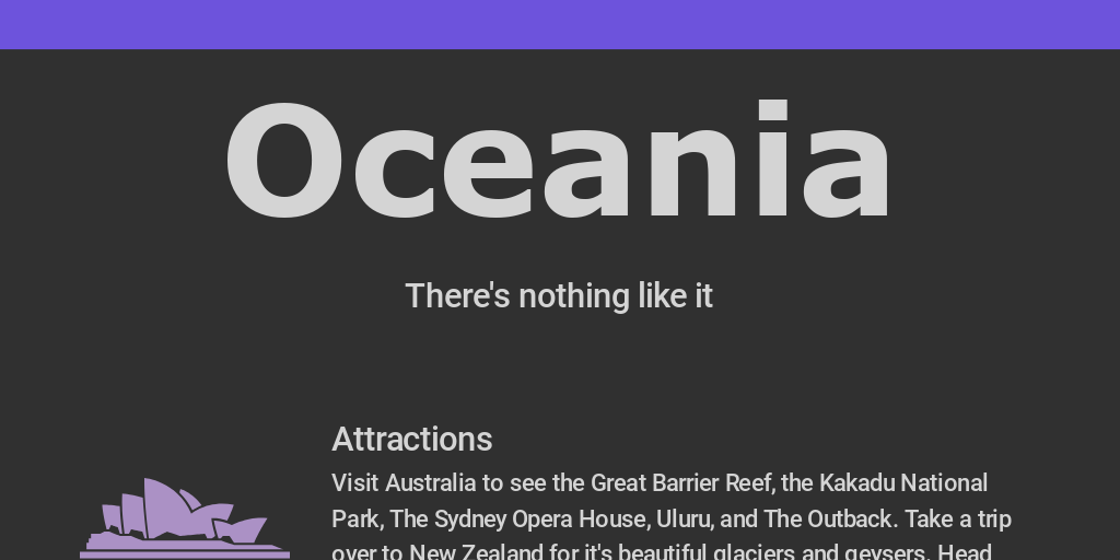Hagan's History Infographic on Oceania - Infogram