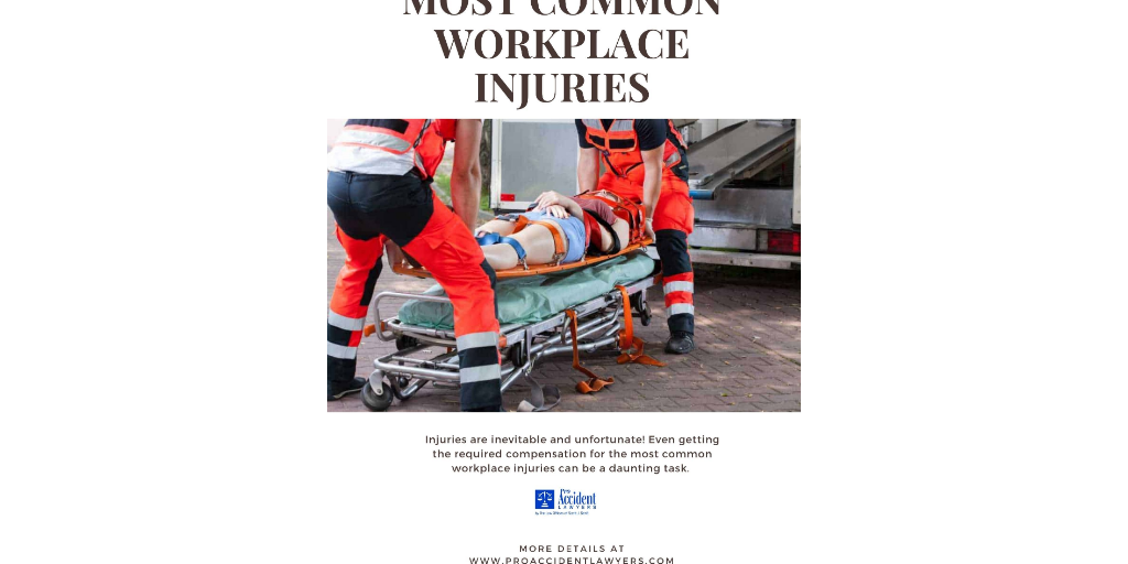 Most Common Workplace Injuries | South Florida by proaccident lawyers ...