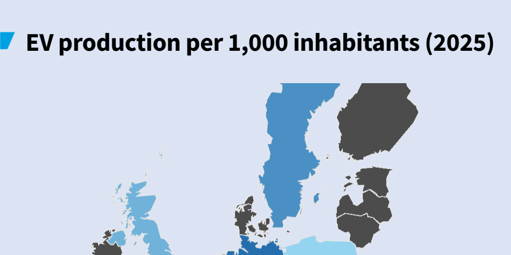 EU EV production map - Infogram