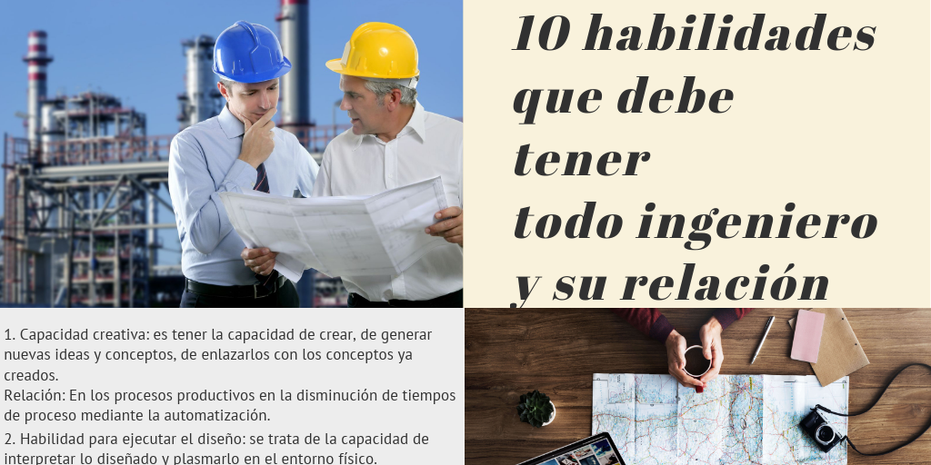10 Habilidades que debe tener un Ingeniero. - Infogram