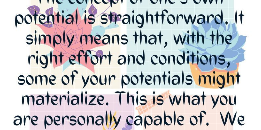 How to identify and reach personal potential - Infogram