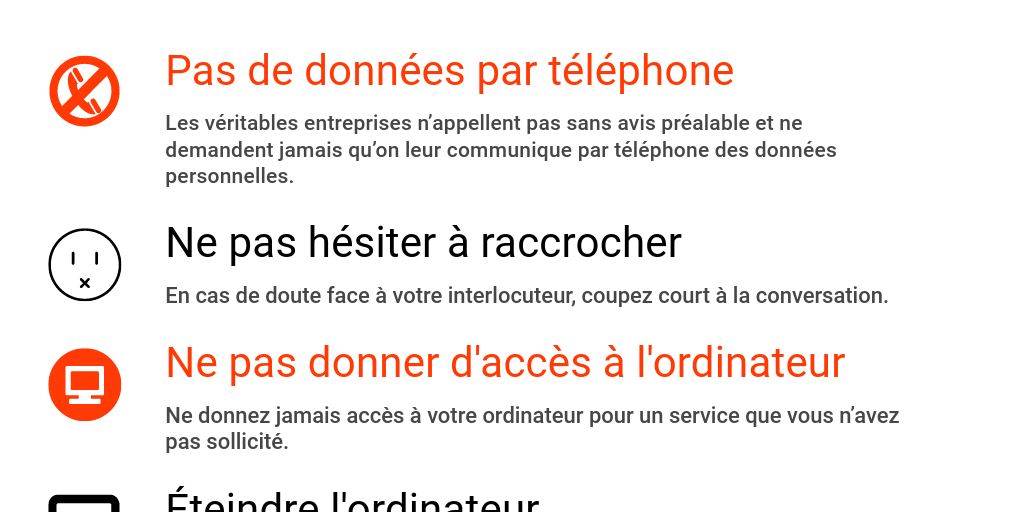 Conseils pour éviter les arnaques du "support Microsoft" - Infogram