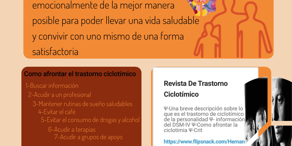 Infografía Del Trastorno Ciclotímico - Infogram