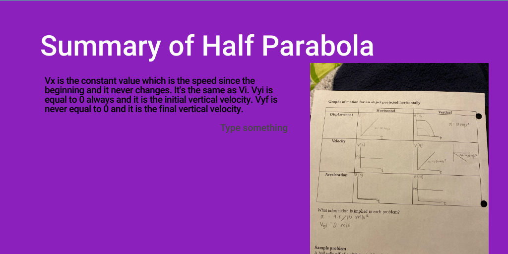 Projectile Motion Infographic - Infogram