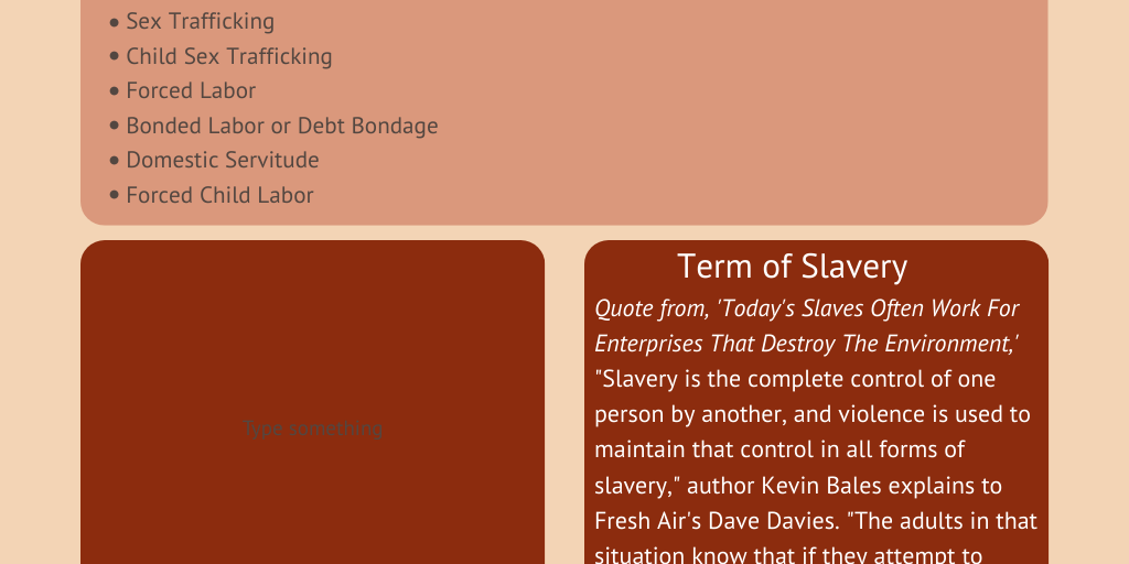 Modern Day Slavery Infographic - Infogram