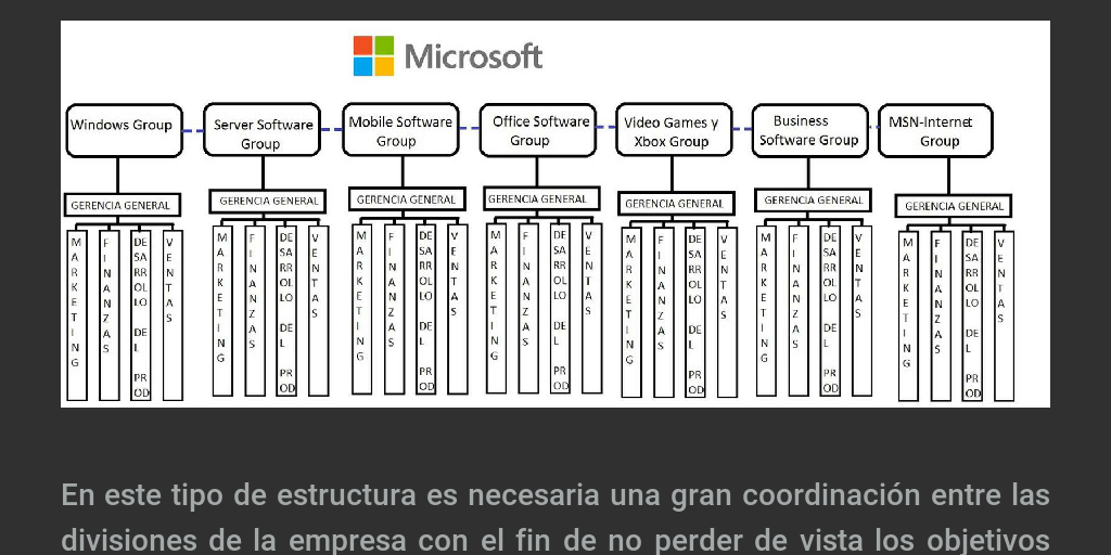 Estructura MICROSOFT by Vir P - Infogram