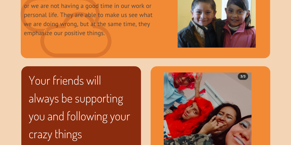 Friendship Infographic by Sofi Resendiz - Infogram