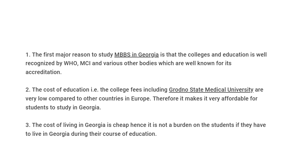 Why Study MBBS In Georgia Infogram why-study-mbbs-in-georgia-infogram