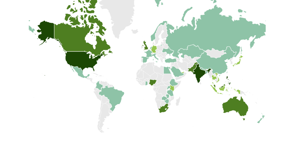 World Map by Seth Anderson - Infogram