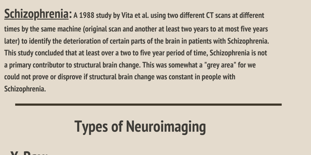 Brain Scans of Mental Disorders - Infogram