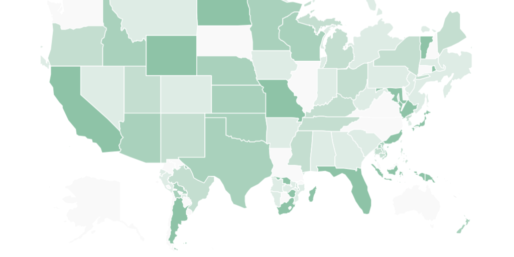 World Map by Artict Artict - Infogram