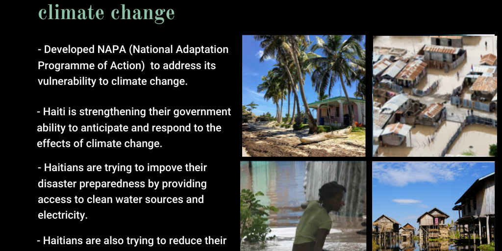 Haiti Climate Change Project by Adrionna Brown - Infogram