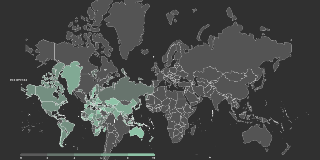 World Map by Martin Gaido - Infogram