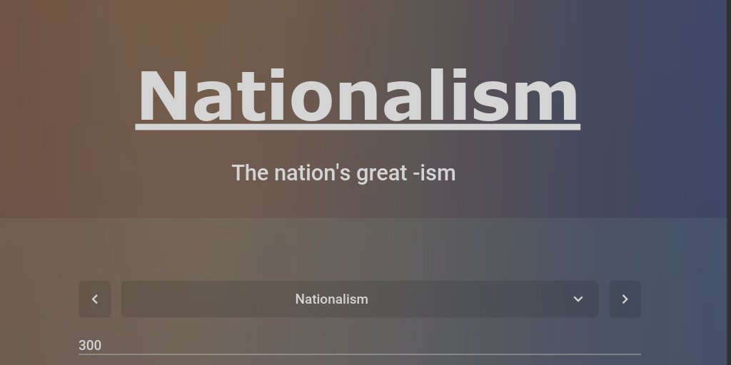 Nationalism Infographic (English 102) by Ashlynn Wiegele - Infogram