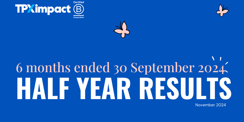 TPXimpact Holdings PLC Interim Results Presentation FY25 - Infogram