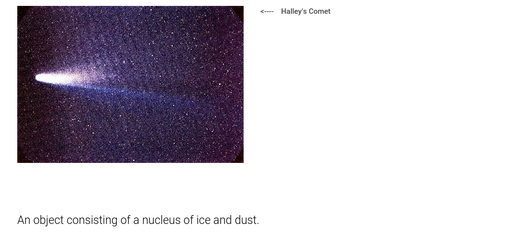 Incoming Comet by Zak Brazier - Infogram