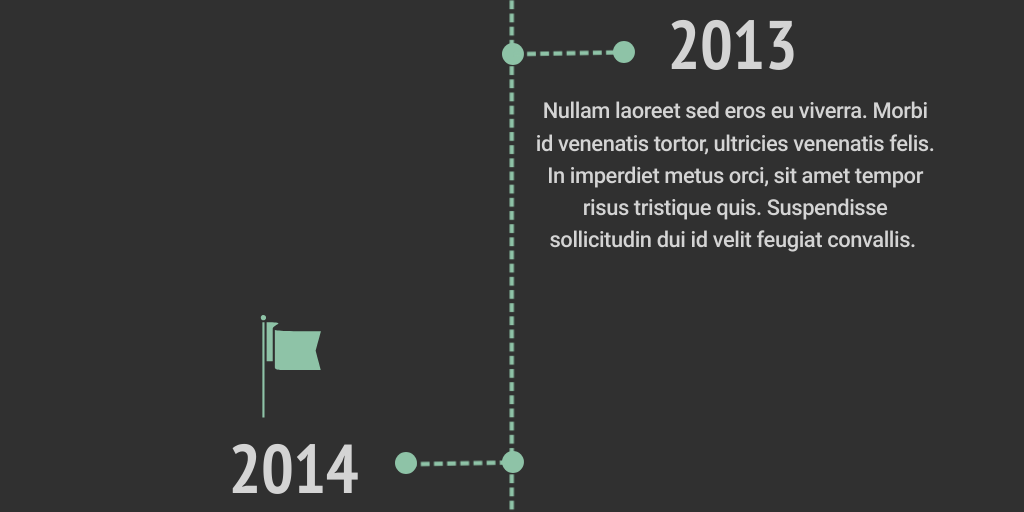Timeline Dark Infographic by Marius Bihel - Infogram