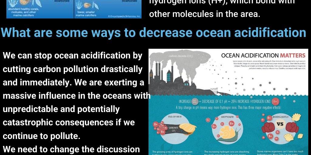 ocean acidification by Rafael Perez - Infogram