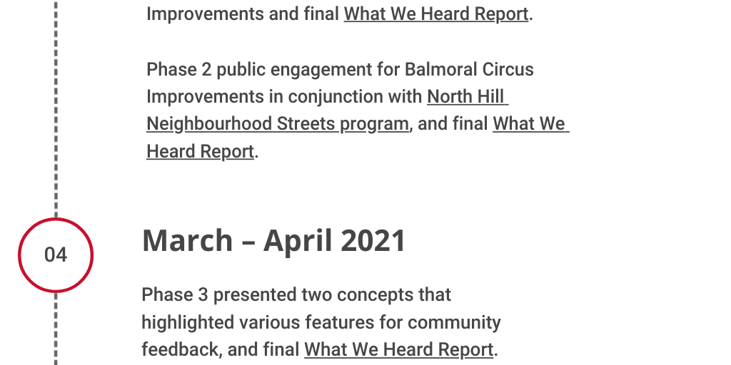 timeline-circus-March-2023 by City of Calgary - Infogram