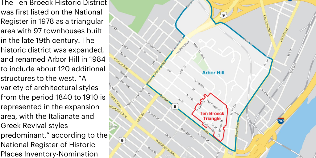 Ten Broeck Triangle Map by Melissa Mangini - Infogram