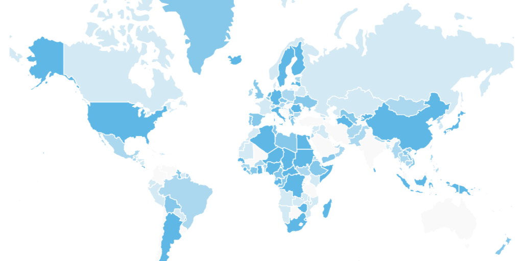 World Map by Armeen Haque - Infogram