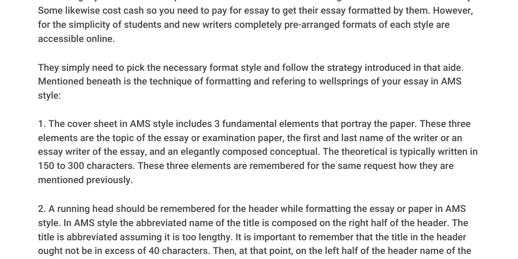 An intro to the AMS formatting and citation style Guide-2022 - Infogram