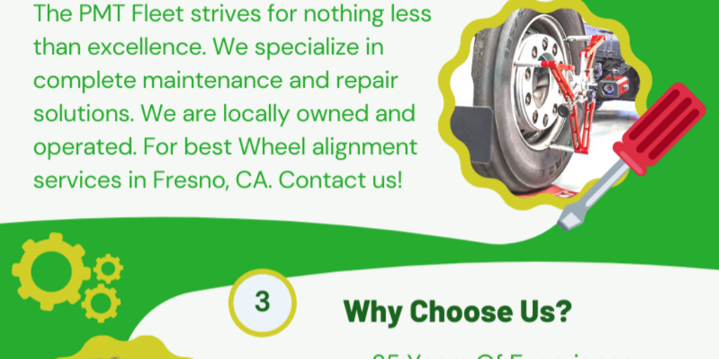 Trailer Wheel Alignment | Wheel Alignment by PMT Fleet Service - Infogram