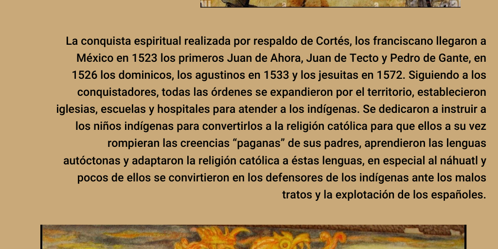 LA CONQUISTA MATERIAL Y ESPIRITUAL DE MEXICO - Infogram