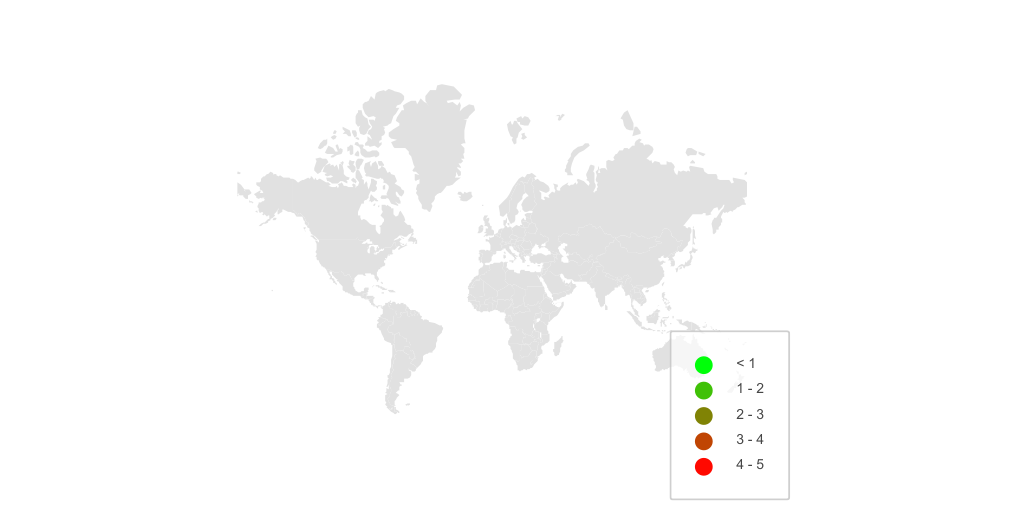 Municipal Solid Waste Generation Per Capita Per Day Choropleth Map by ...