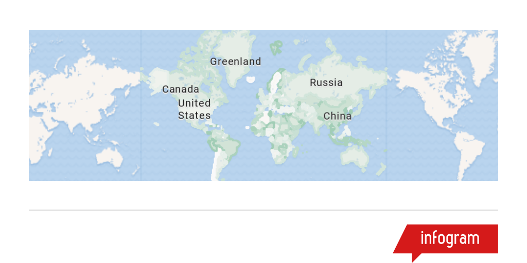 World Map Tile by Sofiane Allali - Infogram