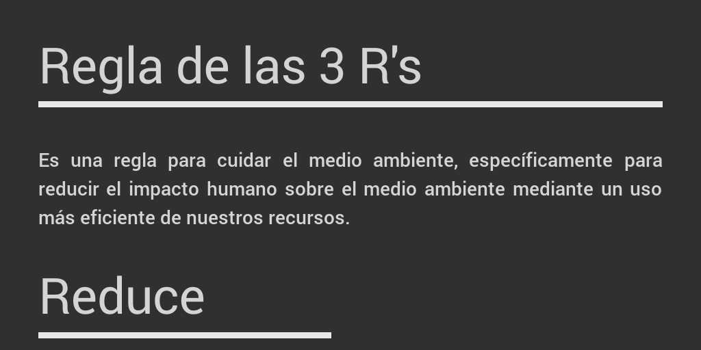 Regla de las 3 r'S by Dana Hernandez - Infogram
