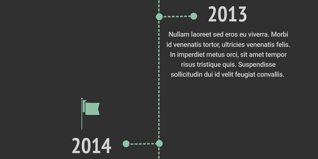 Timeline Dark Infographic - Infogram