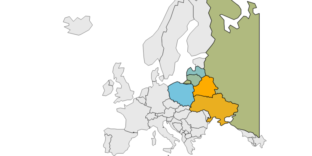 Europe Map by Воля Беламутава - Infogram