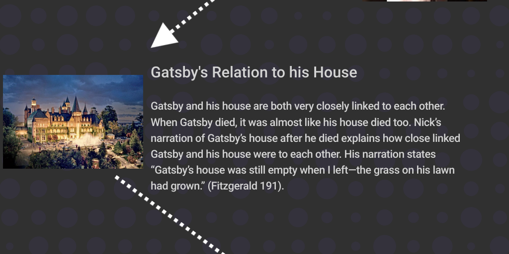 Infographic on Gatsby - Zachary Gold - Infogram
