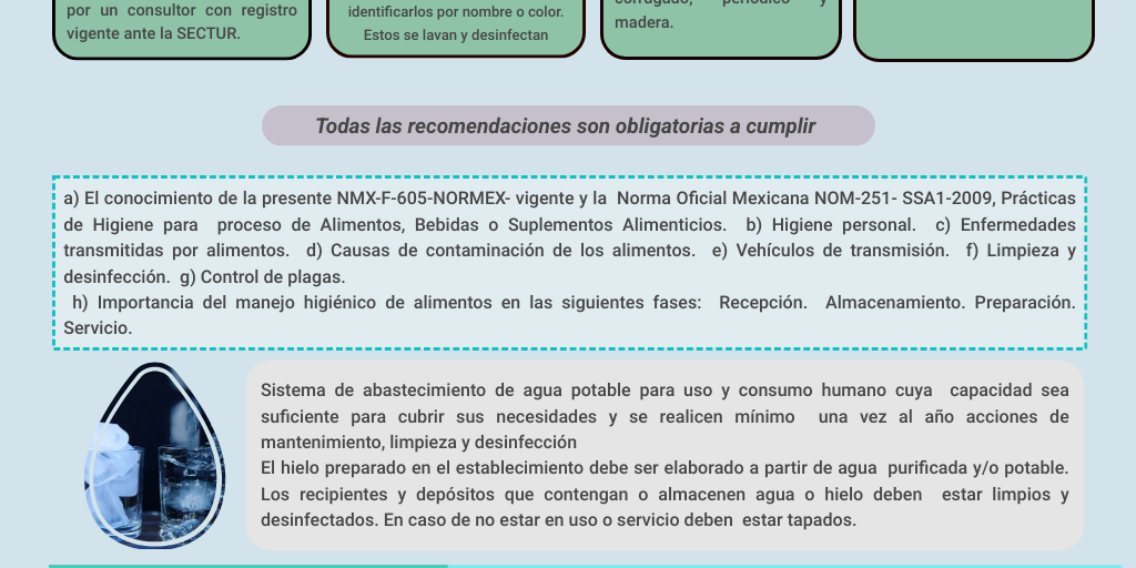 La norma NMX-F-605-NORMEX-2018 (Distintivo H) by Mateo Diaz - Infogram
