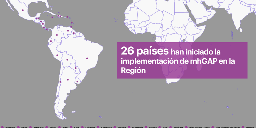 Implementación de mhGAP en las Américas - Infogram