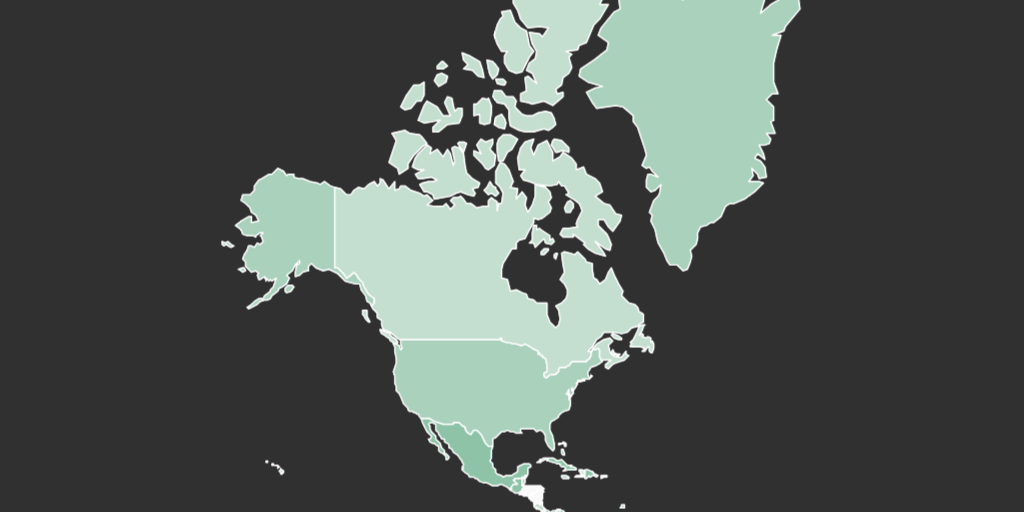 North America Map by Daniel Reyes - Infogram
