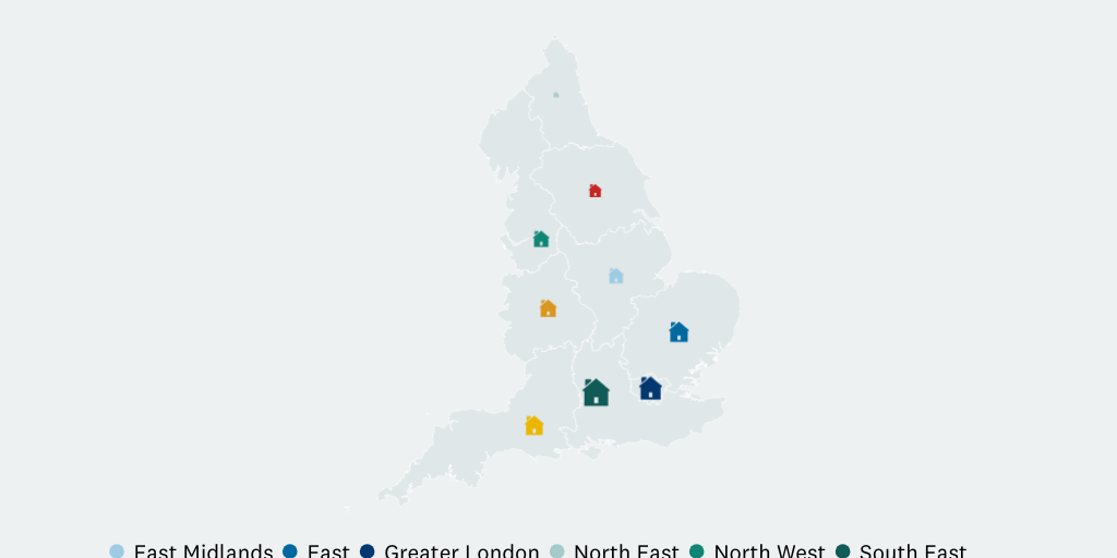 Region first tranche map (special report 31 March) - Infogram