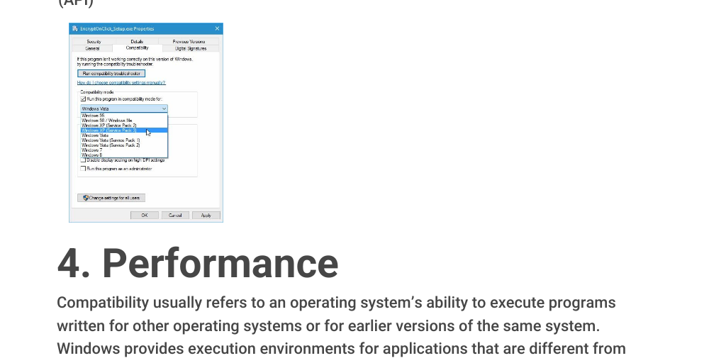Windows Operating Systems Design Goals by Kat Makete - Infogram