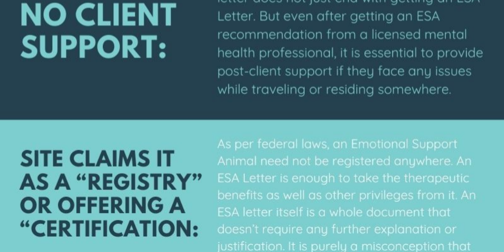 How to Identify a Fake ESA Letters? - Infogram