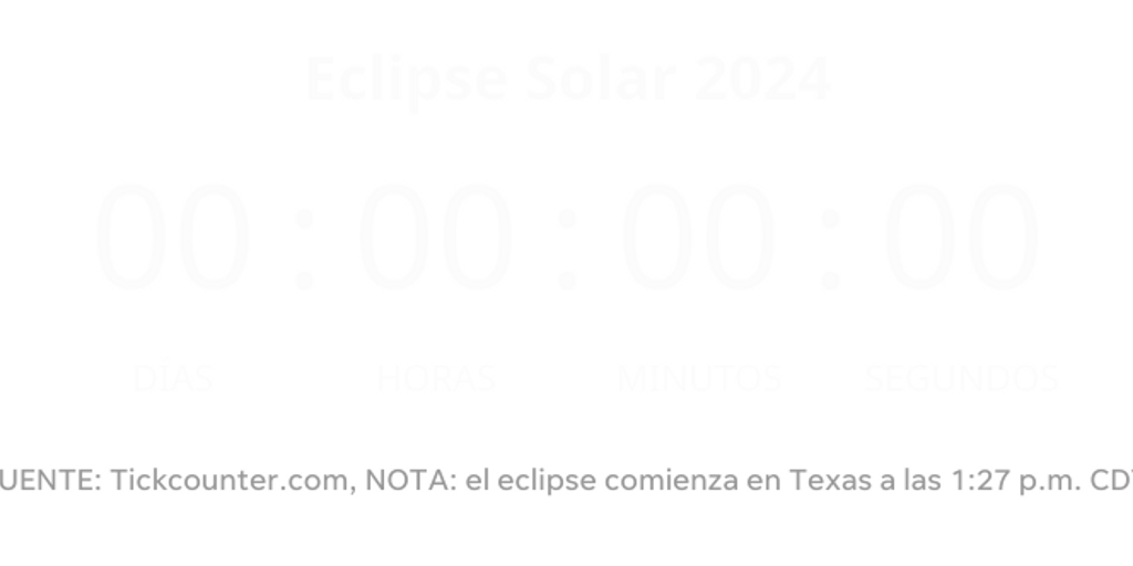 ESP: 2024 Solar-eclipse-Clock by USAT - Graphics - Infogram