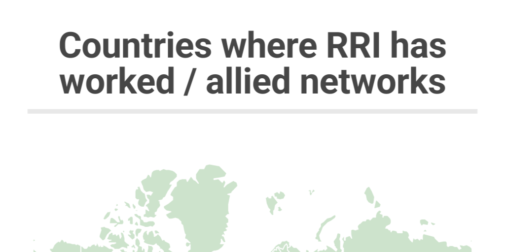 Copy: RRI's map - Infogram