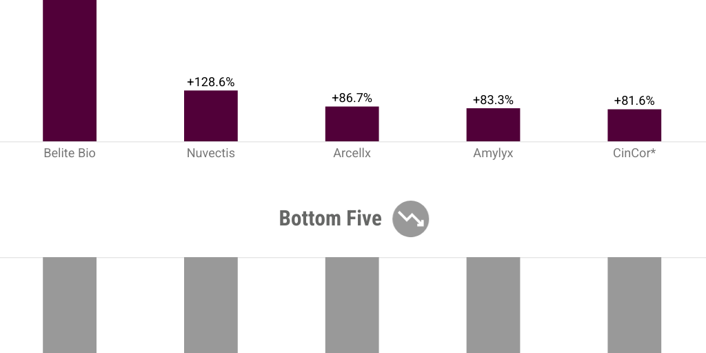 IPOs By Performance In 2022 - Infogram