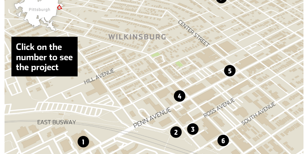 Wilkinsburg Map by TribLIVE Graphics - Infogram