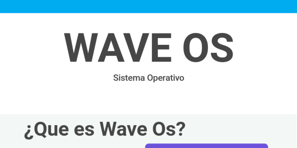 Wave OS by h more like h - Infogram