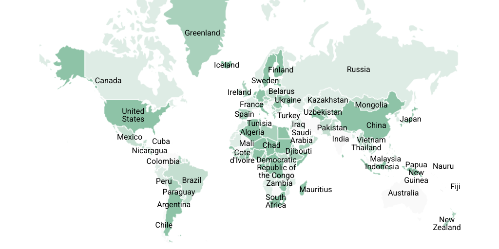 World Map by Ian Martinez - Infogram